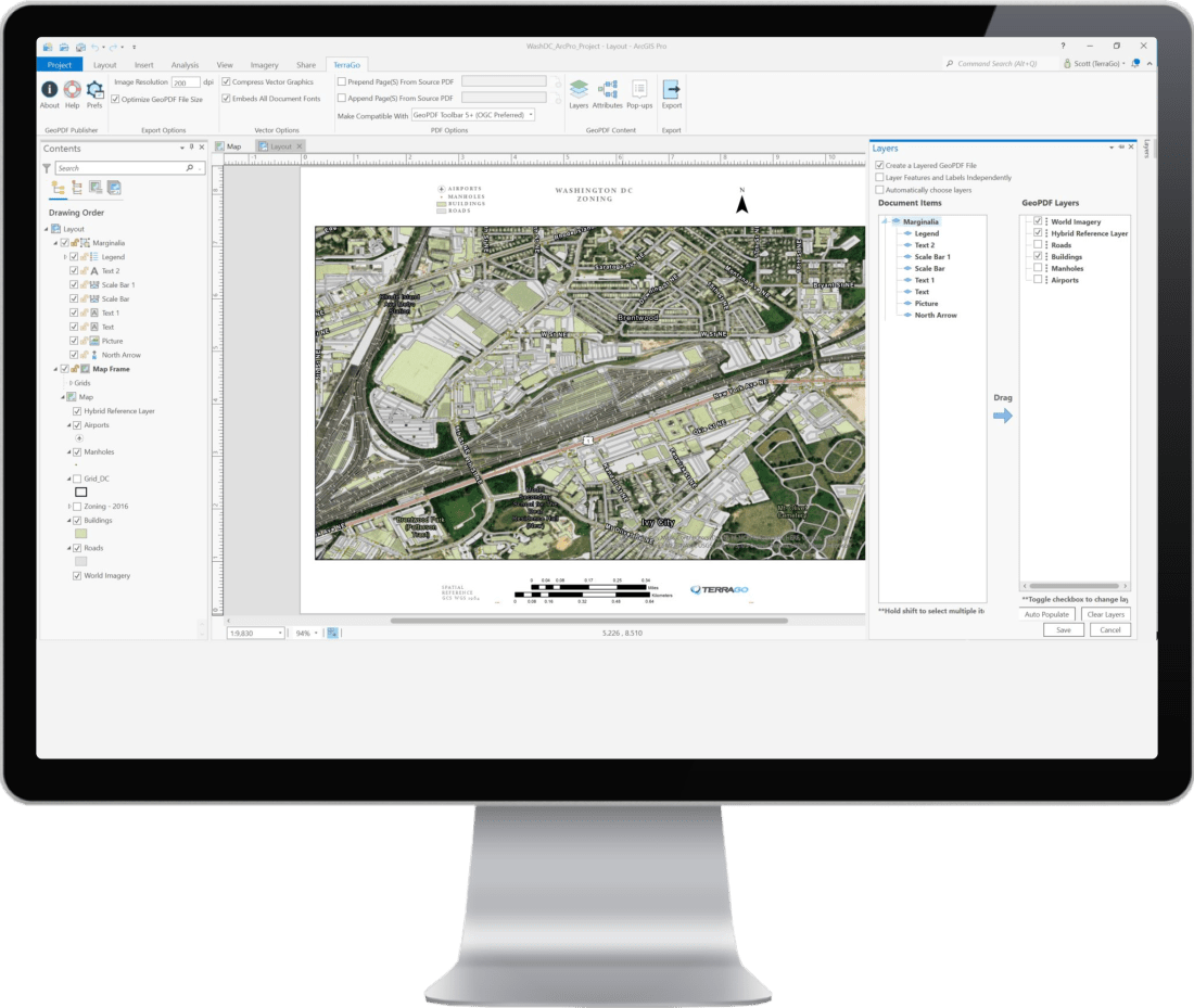 GeoPDF Publisher for ArcGIS Pro - TerraGo