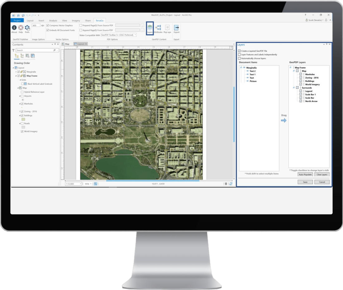 GeoPDF Publisher for ArcGIS Pro - TerraGo